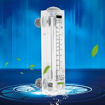 Flow Panel Mount Liquid Flow Meter cc min Panel Type Glass Liquid ...