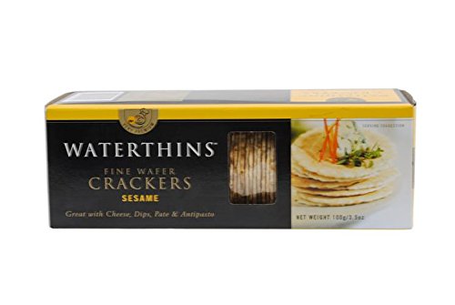 Waterthins Fine Wafer Cracker - Sesame, 100g Carton : Amazon.in ...