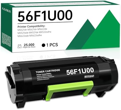 Amazon.com: 56F1U00 Ultra High Yield Black Remanufactured Toner ...