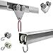 Amazon.com: AKON Curtain Track Ceiling Trolley Track System| Steel ...