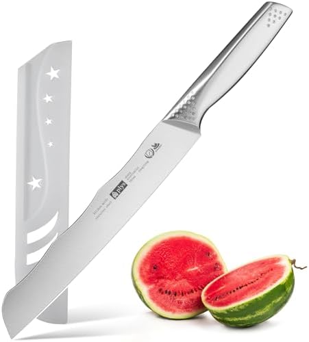 Amazon.com | Stainless Steel Watermelon Knife with Sheath : Watermelon ...