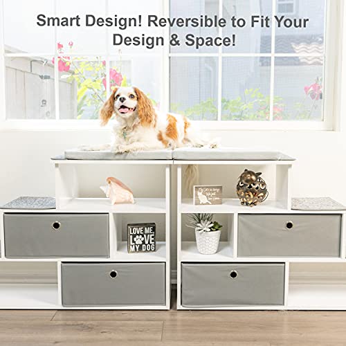 5 Best 2022 Vet Recommended Elevated Dog Beds with Stairs