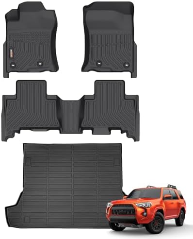 Amazon.com: Binmotor-Floor Mats & Cargo Liner for Toyota 4Runner 2013 ...
