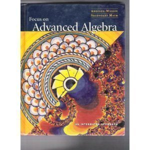 Amazon.com: Focus on Advanced Algebra: 9780201869804: Dossey: Books