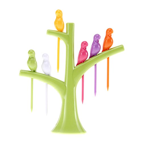 Buy Futaba Bird Fruit Fork Set - Green Online at Low Prices in India ...
