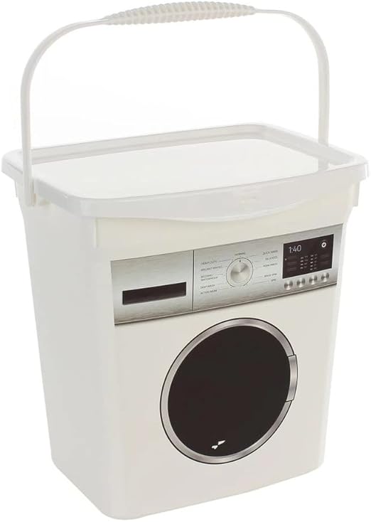 6 Litre Plastic Detergent Box Laundry Container Storage Washing Powder ...