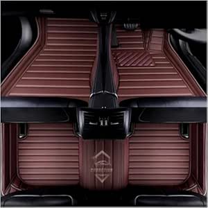 9D Premium Leatherette Car Foot Mat for Tata Tiago | Imparts Luxurious & Elegant Look | 100% ...