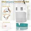 Eave Window Vac Kit, Upgraded Cordless Window Vacuum with 17cm & 28cm ...