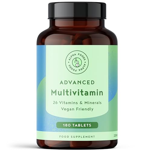 Multivitamins & Minerals - 180 Vegan Multivitamin Tablets for Men and ...