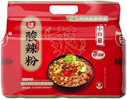 Amazon.com : Hot Sour Rice Noodle, Instant Rice Noodle,Chongqing Authentic Hot and Sour Powder ...