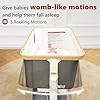 Amazon.com: VaVaSoo Electric Rocking Bassinet for Baby Automatic ...