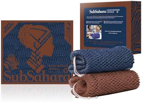 Amazon.com: SubSahara Authentic African Net Sponge - 2 Pieces ...