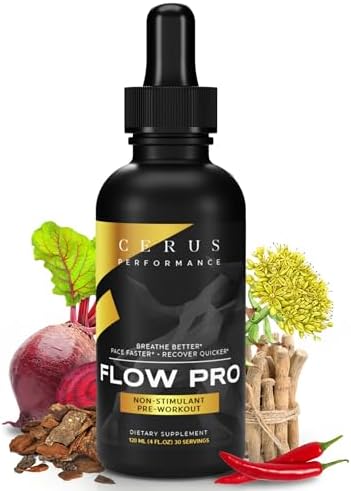 Amazon.com: Cerus Performance Flow Pro Stimulant-Free Endurance Pre-Workout – Boosts Stamina ...