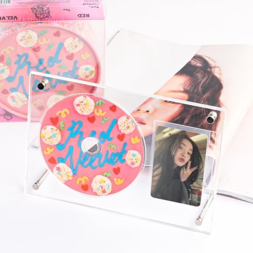 Amazon.com: WAYUTO 2 Pack 3 Inch Acrylic Kpop Photocard Holder with ...