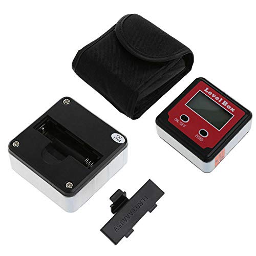 BIG BOOM® Digital Inclinometer Spirit Level Box Protractor Angle Finder ...