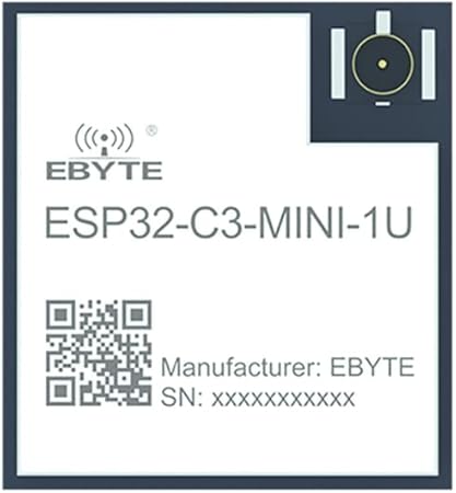 ESP32 ESP32-C3 2.4G WIFI Modulo ESP32-c3-mini-1U Dual Core Mcu Potenza inferiore 20dbm 400m ...
