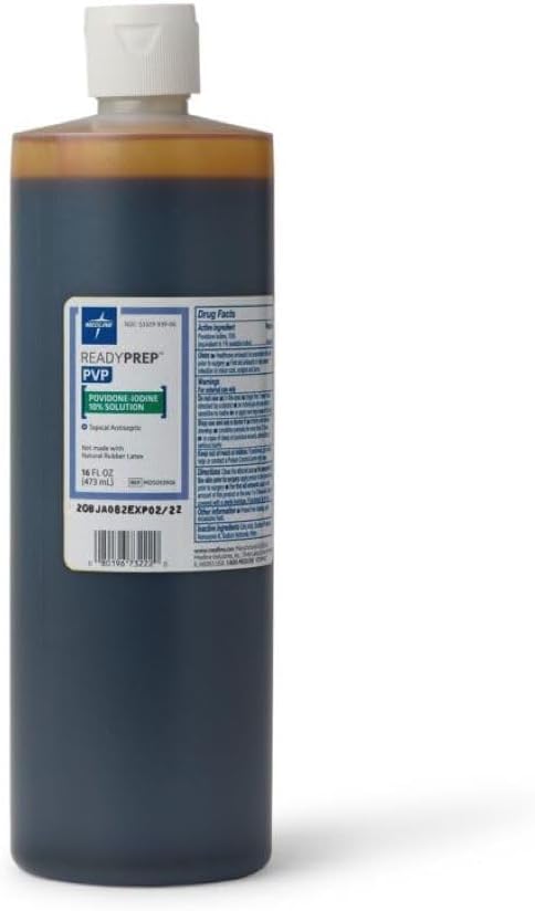 Amazon.com: Major 10% Povidone-Iodine Liquid Topical Solution, USP ...