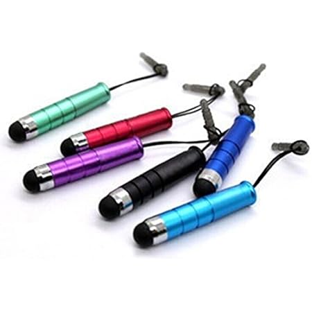 JUNGEN 10x Universal Stylus Stift Touch Pen mit 3.5mm Staubschutz Mini ...