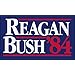 Amazon.com - Reagan Bush 84 Vintage Bumper Sticker (Former Elect ...