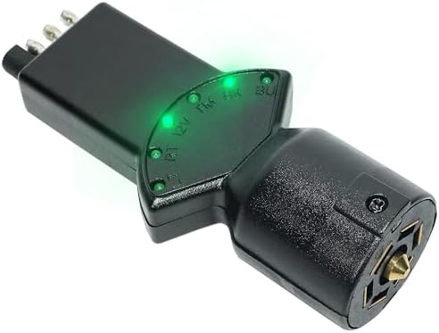 Oyviny 7 Way Blade & 4 Pin Trailer Light Circuit Tester with LED ...