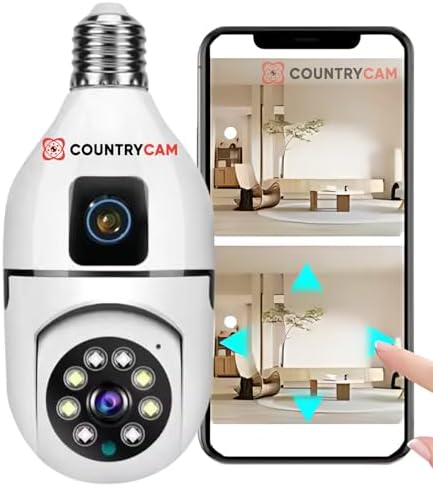 Buy Conbre Easycam Dual Lens 2+2MP Full HD Smart WiFi Wireless Indoor ...
