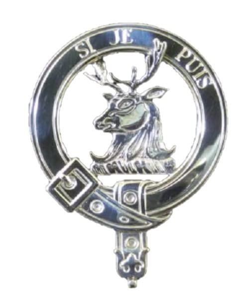 Amazon.com: Colquhoun Scottish Clan Crest Badge in Solid Sterling ...