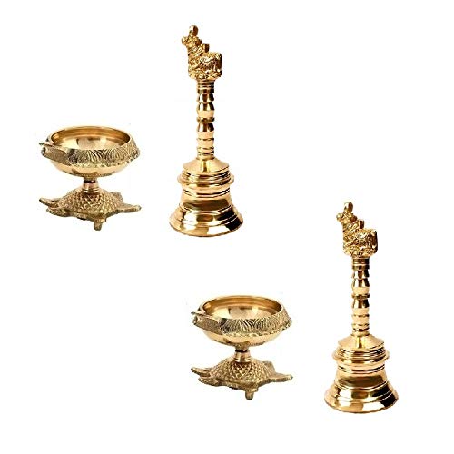 Buy Utkarsh Combo of 2 Pcs Kuber Pedi with Turtle Stand (00 Small Size ...