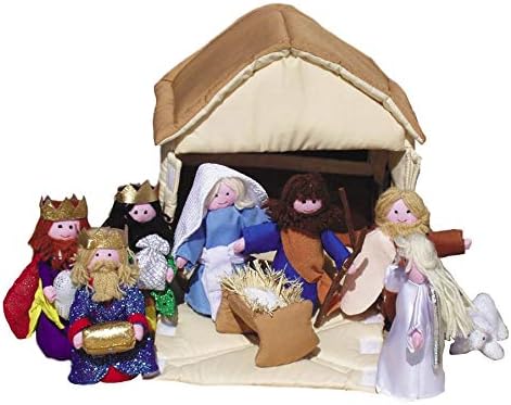 Beautifully Soft Nativity Set for Children / Nativity Scene : Amazon.co ...