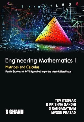 Buy S Chand Engineering Mathematics I, Matrices and Calculus, for JNTU Hyderabad Students ...
