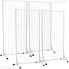 Amazon.com: Blulu 4 Pcs Standing Grid Panels Tower with S Hook 2' x 6 ...