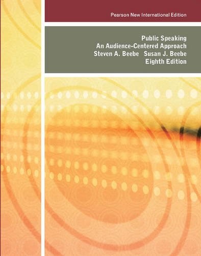 Public Speaking:An Audience-Centered Approach Pearson New International ...
