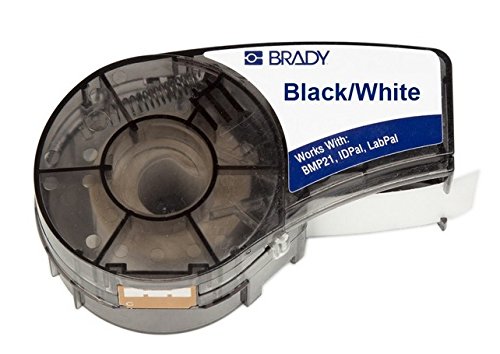 Amazon.com: Brady PAL-750-439 ID PAL Vinyl Labels Black on White ...