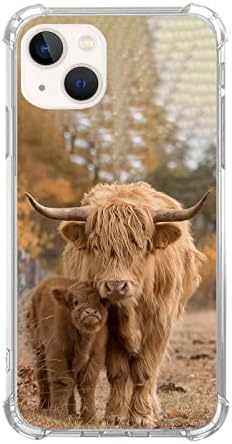Amazon.com: Scottish Highland Cattle Phone Case Compatible with iPhone ...