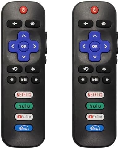 Amazon.com: Tesdluy 2 Pack Replacement Remote Control Only for All Roku ...
