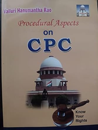 Buy PROCEDURAL ASPECTS ON CPC Book Online at Low Prices in India ...