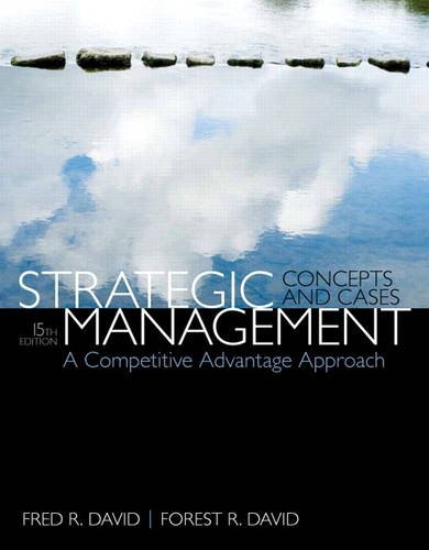 Amazon | Strategic Management: A Competitive Advantage Approach ...