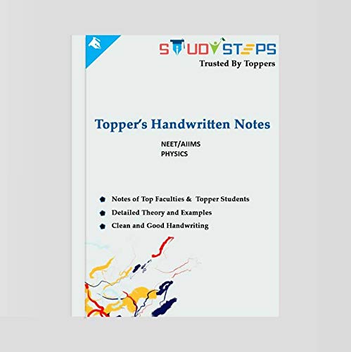 Buy NEET Physics Class XII Toppers Handwritten Notes Book Online at Low ...