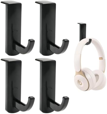 XEYYHAS Headphone PC Monitor Mount Holder Headset Hanger Tape Sticker ...