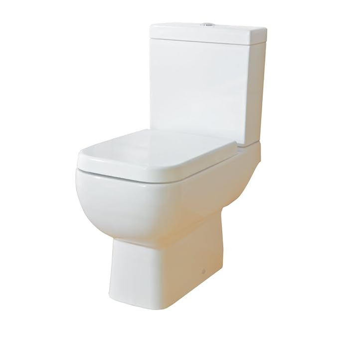 Buy Rak Ceramics S600PAKSC Series 600 Coupled WC PAK with Soft Close ...