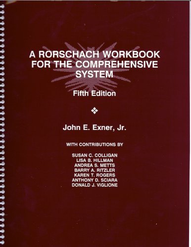 Rorschach Workbook for the Comprehensive System by Rorschach Workbook ...