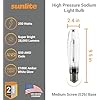 Sunlite 03634-SU LU250/MOG 250 Watt High Pressure Sodium Light Bulb ...