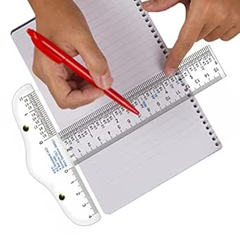Clear T Ruler,Drafting Acrylic Clear Ruler | 6 Inches T Ruler for ...