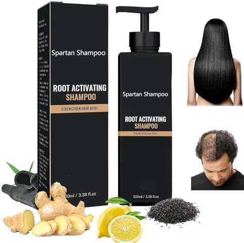 Amazon.com: Spartan Shampoo Root Activator Shampoo, Hair Loss Shampoo ...