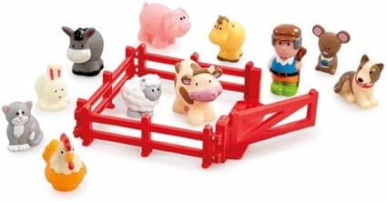 HappyLand Sunny Farm Playset : Amazon.co.uk: Toys & Games
