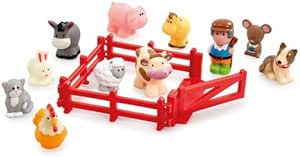 HappyLand Sunny Farm Playset : Amazon.co.uk: Toys & Games