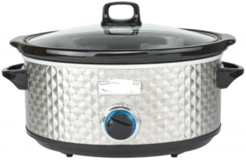 Amazon.com: Select 7 Quart Slow Cooker in Silver: Home & Kitchen