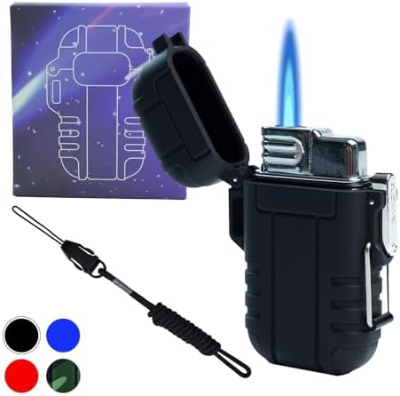 Waterproof Outdoor Lighter, Refillable Wind Proof Butane Lighters ...
