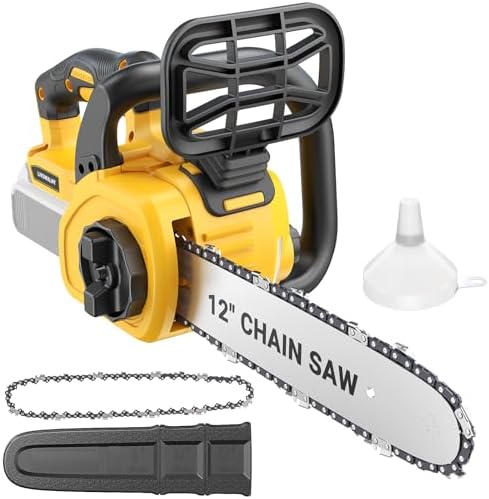 Amazon.com : DEWALT DCCS620B 20V Max Compact Cordless Chainsaw with ...