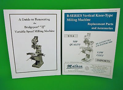 BRIDGEPORT Mill Parts Renovation Guide Bridgeport 2J Variable Speed ...