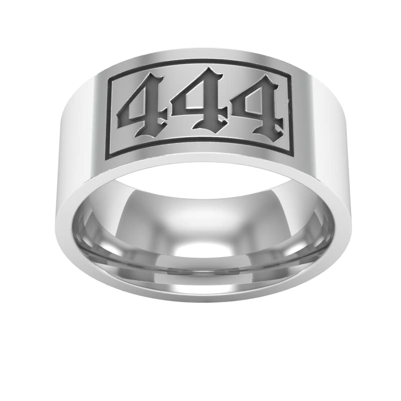 Amazon.com: Angel Number Ring, Silver Number Ring, Lucky Number Ring ...